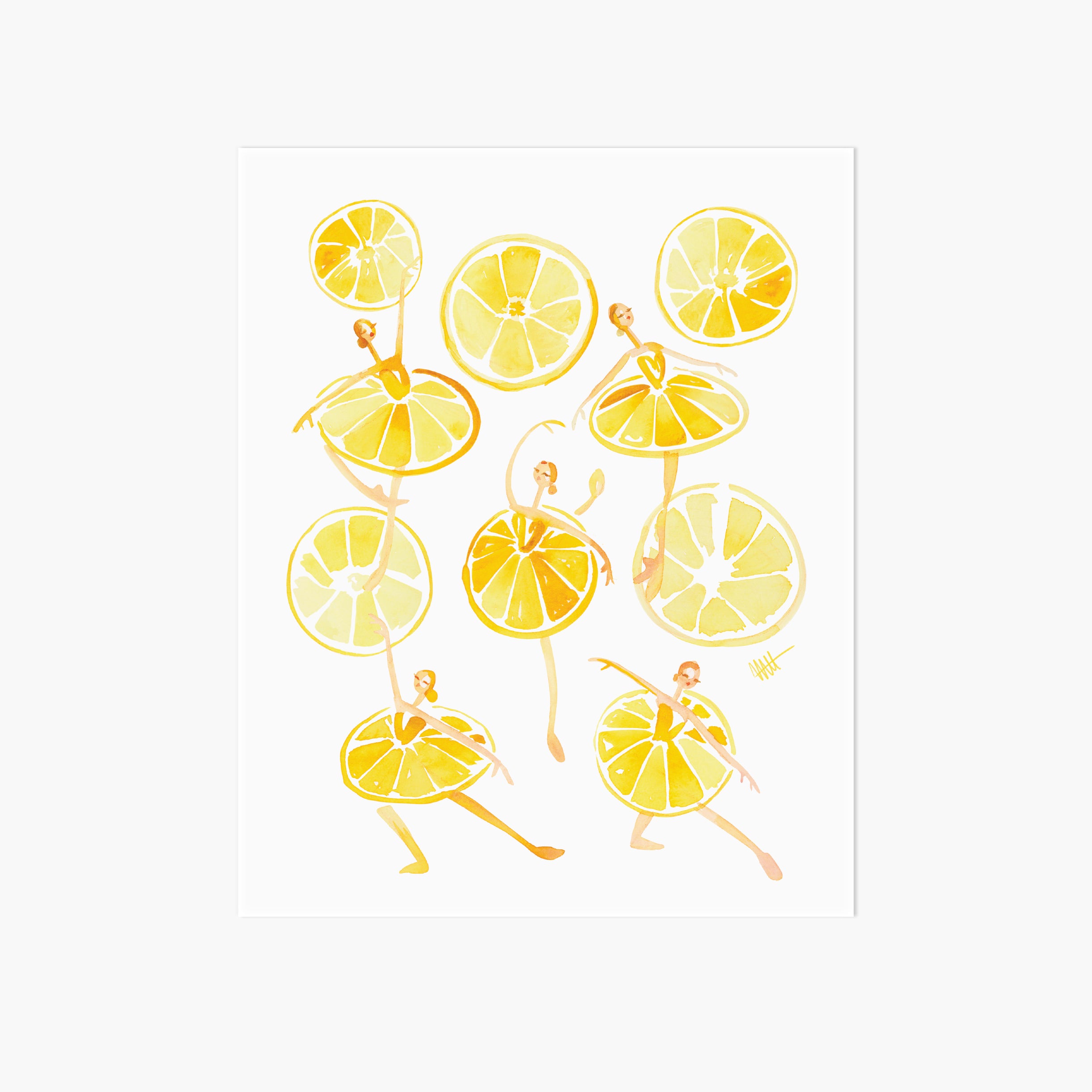Colors of Ballet Art Print | Ballet Art and Ballet Lifestyle by Pointebrush
